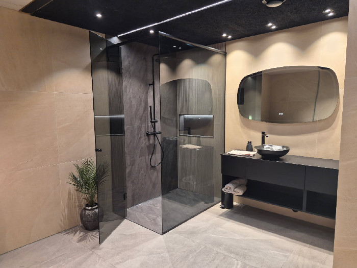 Dusj, badstue (sauna) :: Glass & Import AS